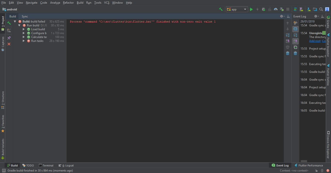 Error Finished With Error Gradle Task Assembledebug Failed With Exit