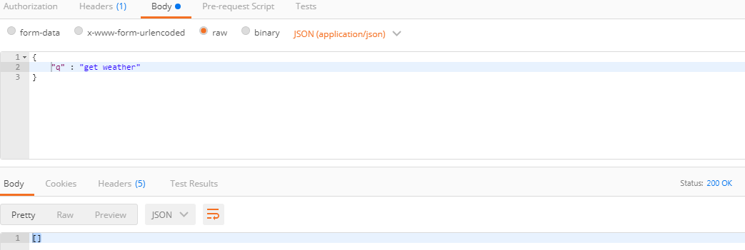 Simple Rasa Core + NLU Rest API delivering responses · Issue #1863 · RasaHQ/rasa · GitHub