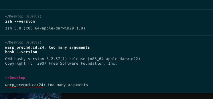 Too many arguments error · Issue #2254 · warpdotdev/Warp · GitHub