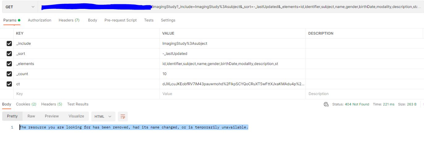 Pagination broken · Issue #2313 · microsoft/fhir-server · GitHub