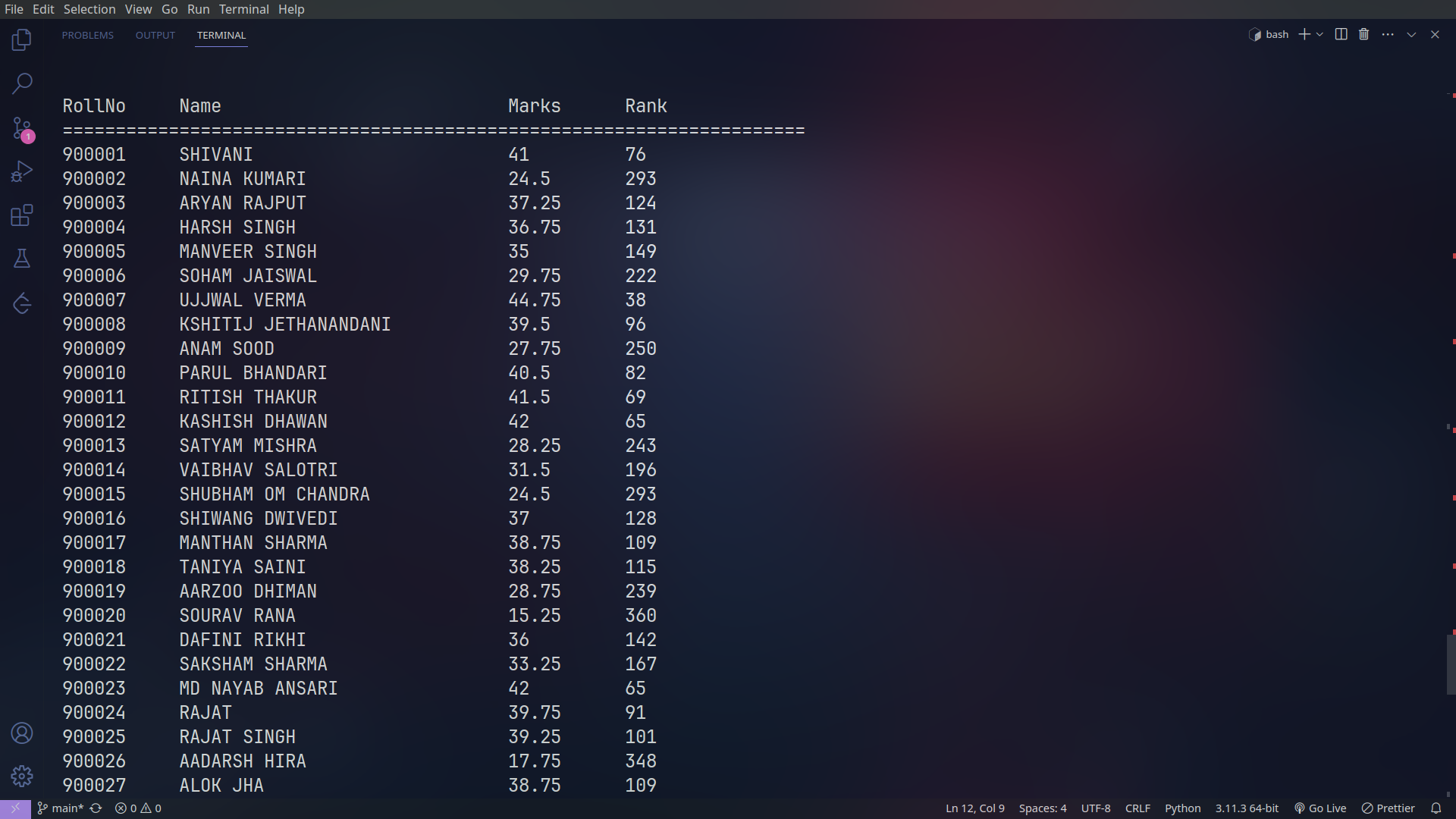 GitHub - wthrajat/pumeet-result-scraper: Result scraper for PUMEET exam because some students ...