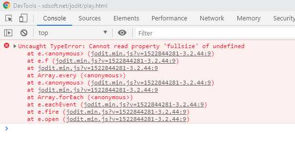 Javascript error when closing image edit dialog the second time · Issue #193 · xdan/jodit · GitHub