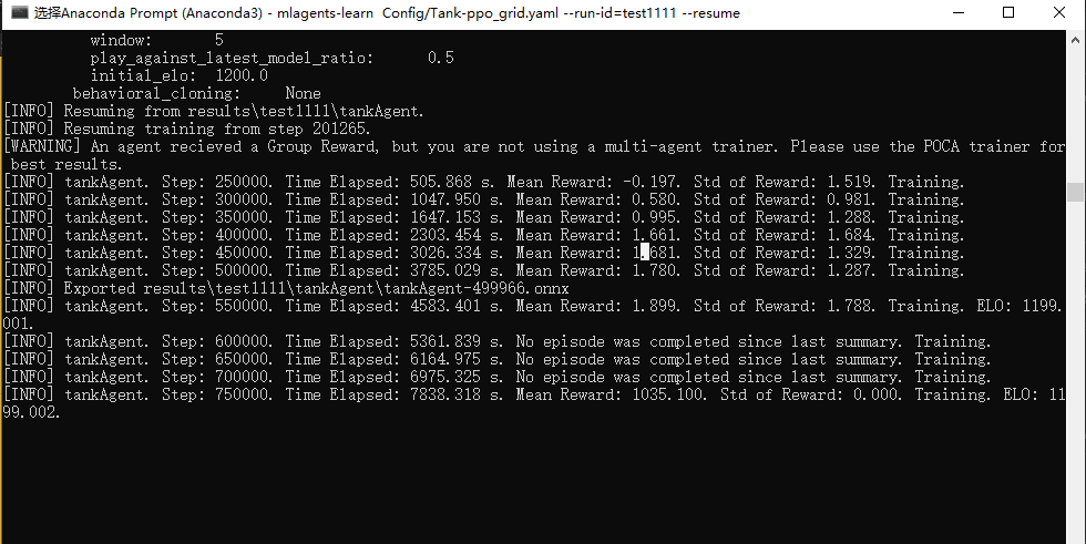 "No episode was completed since last summary": single-agent & PPO ...