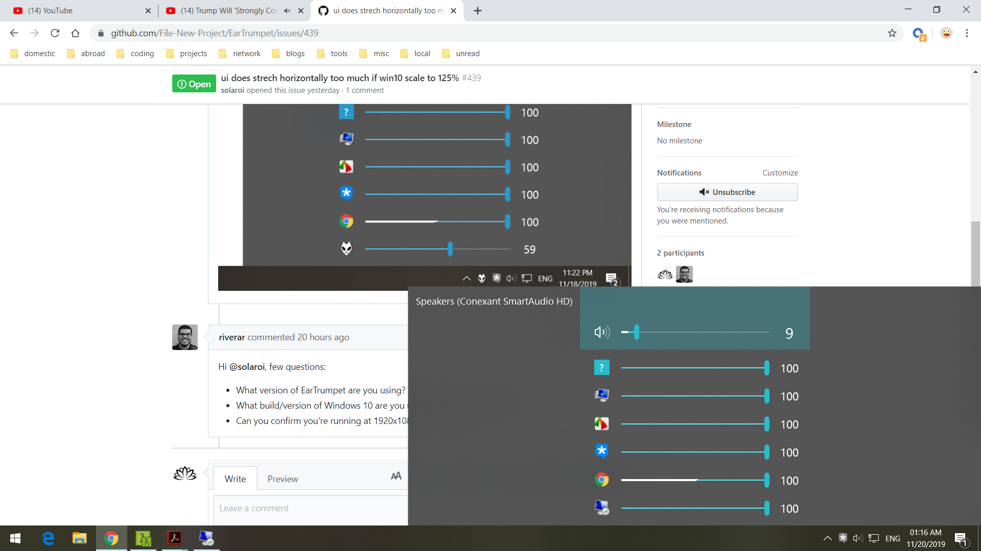 ui does strech horizontally too much if win10 scale to 125% · Issue #439 · File-New-Project ...