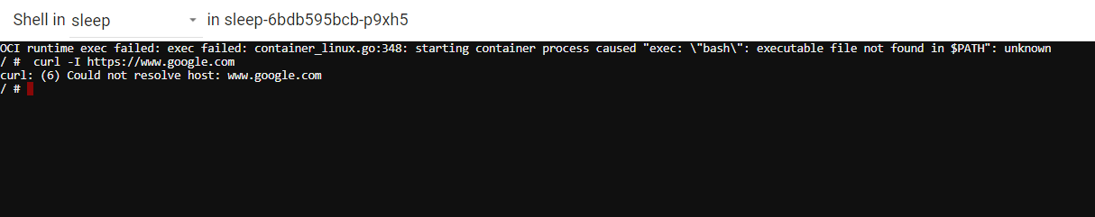 Could not resolve host: www.google.com · Issue #4060 · coredns/coredns · GitHub