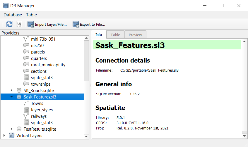 Long Deleted Layers Appear In Add Spatialite Layer · Issue 49210 · Qgis Qgis · Github