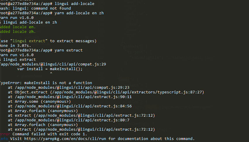 Documentation: All catalogs including sourceLocale must be compiled. Default messages aren't ...