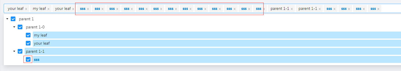 Treeselect Turns On Multiple And Treecheckable To Select Data Errors