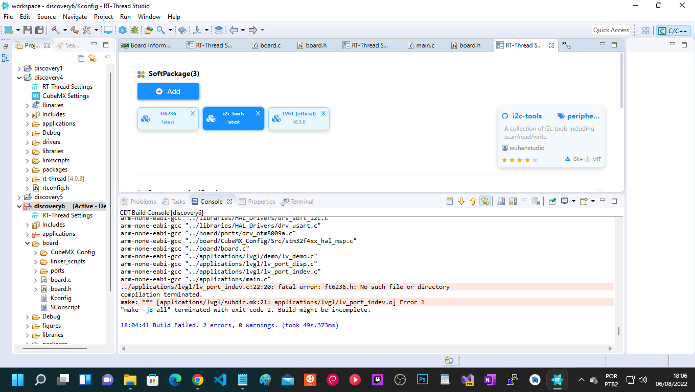 How to create a new i2c project to stm32f469 discovery kit to see Terminal (Logs) · Issue #6234 ...