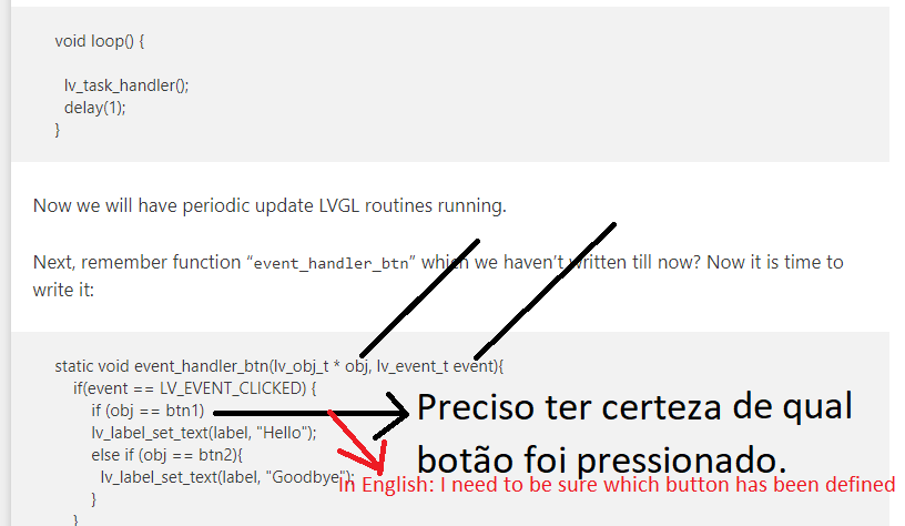 no match for 'operator=='(operand types are 'lv_event_t*{aka_lv_event_t ...