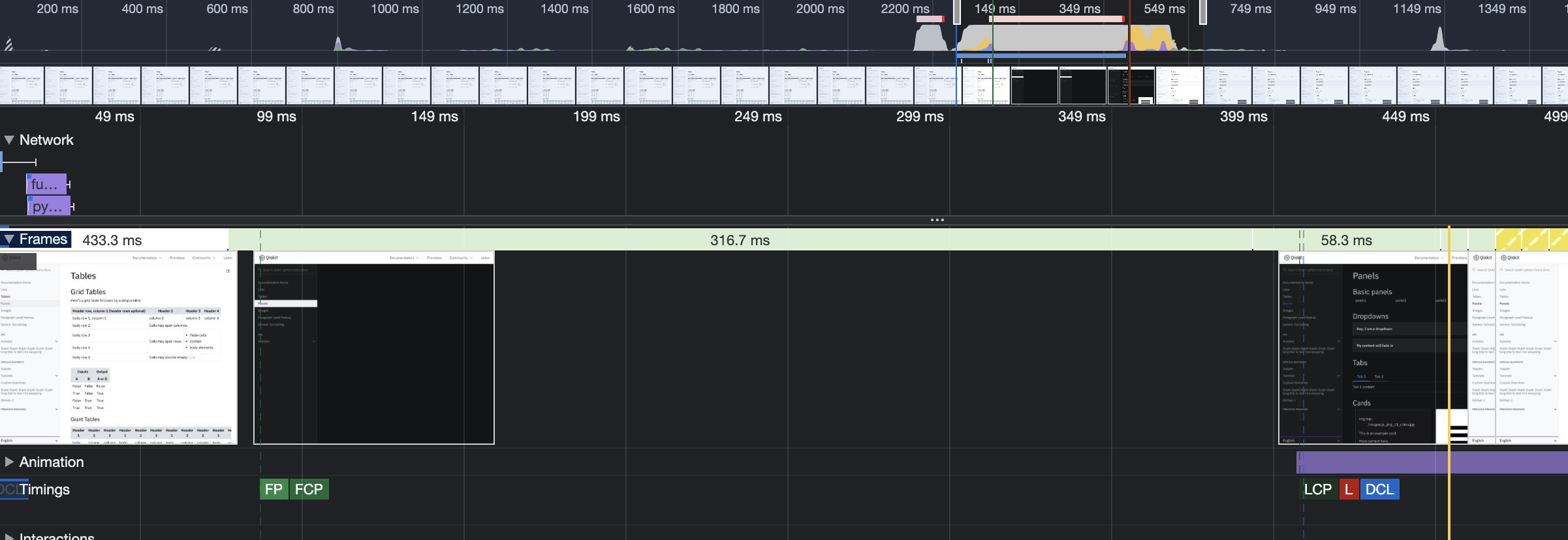 Furo: pages flash black briefly on load · Issue #436 · Qiskit/qiskit_sphinx_theme · GitHub