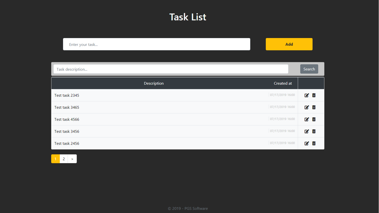 GitHub - JakubRZE/Task_WebApp_Core: ASP.NET Core 2.1 application