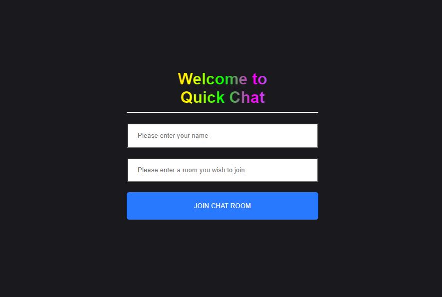GitHub - YangJ8899/QuickChat-App
