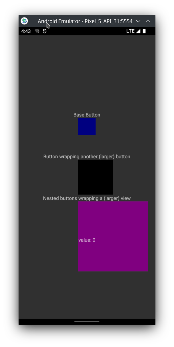 Button Nested Inside Another Button Clips Any (Larger) Child Views ... Button Nested Inside Another Button Clips Any (Larger) Child Views ...