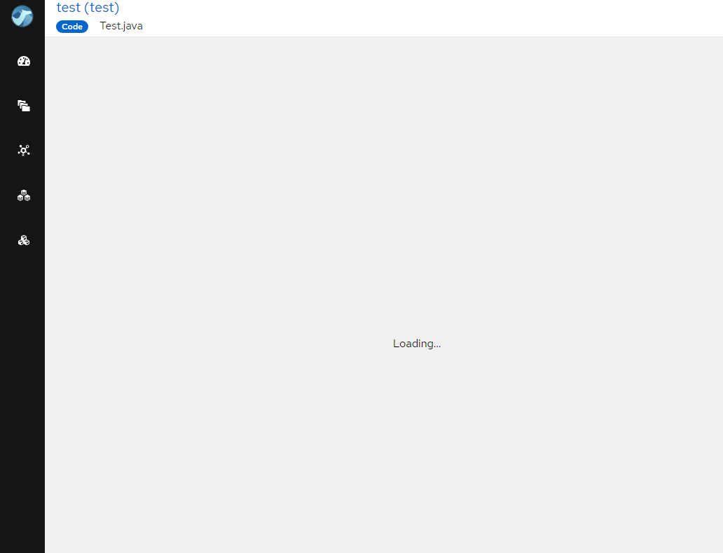 infinite loading page on java or json creation · Issue #872 · apache/camel-karavan · GitHub