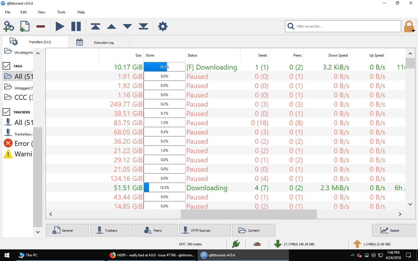 HiDPI scaling inconsistent. · Issue #8776 · qbittorrent/qBittorrent · GitHub