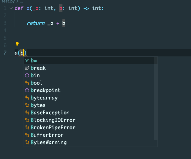 Can't hint parameters leading with `_` · Issue #2199 · microsoft ...