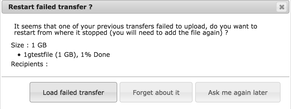 Restart failed transfer not retaining previously uploaded portion ...
