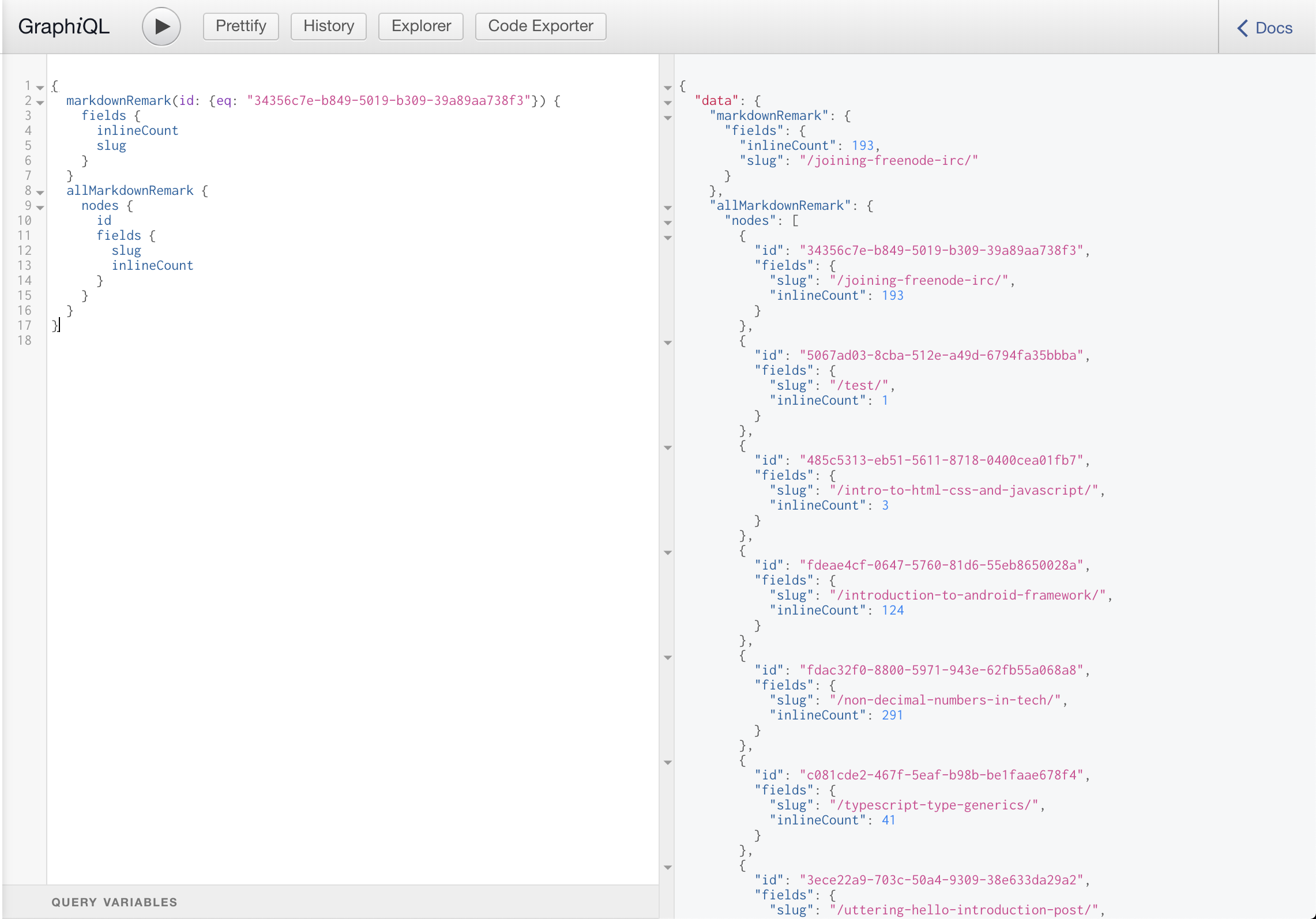 `createNodeField` is not working in `gatsby-remarked` plugin · Issue #20684 · gatsbyjs/gatsby ...