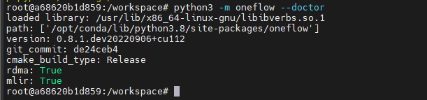failed to update oneflow in docker image of old version · Issue #9930 · Oneflow-Inc/oneflow · GitHub