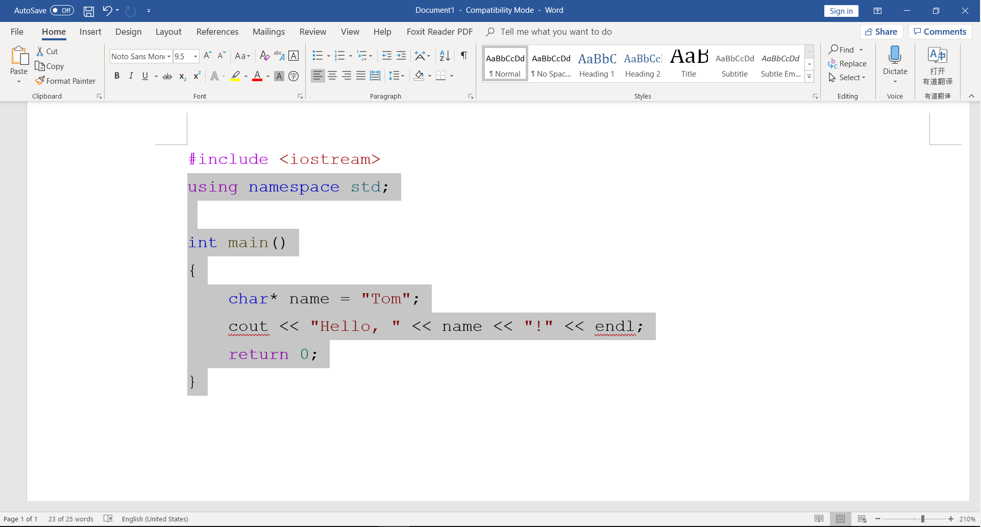 Noto Sans Mono Display as Courier New in Microsoft Word · Issue #116 ...