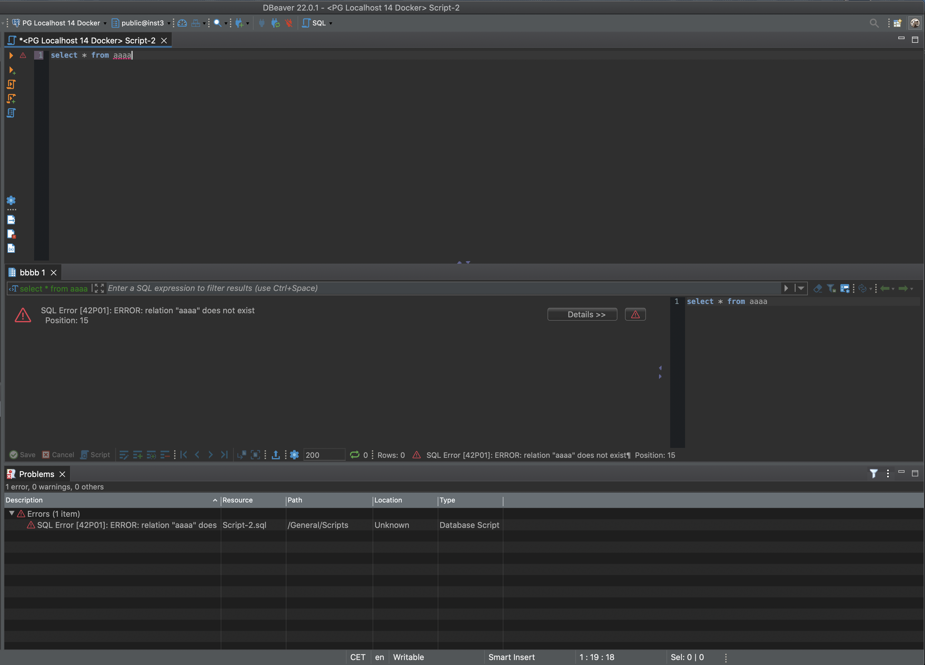 How to disable "Problems" tab · Issue #15977 · dbeaver/dbeaver · GitHub
