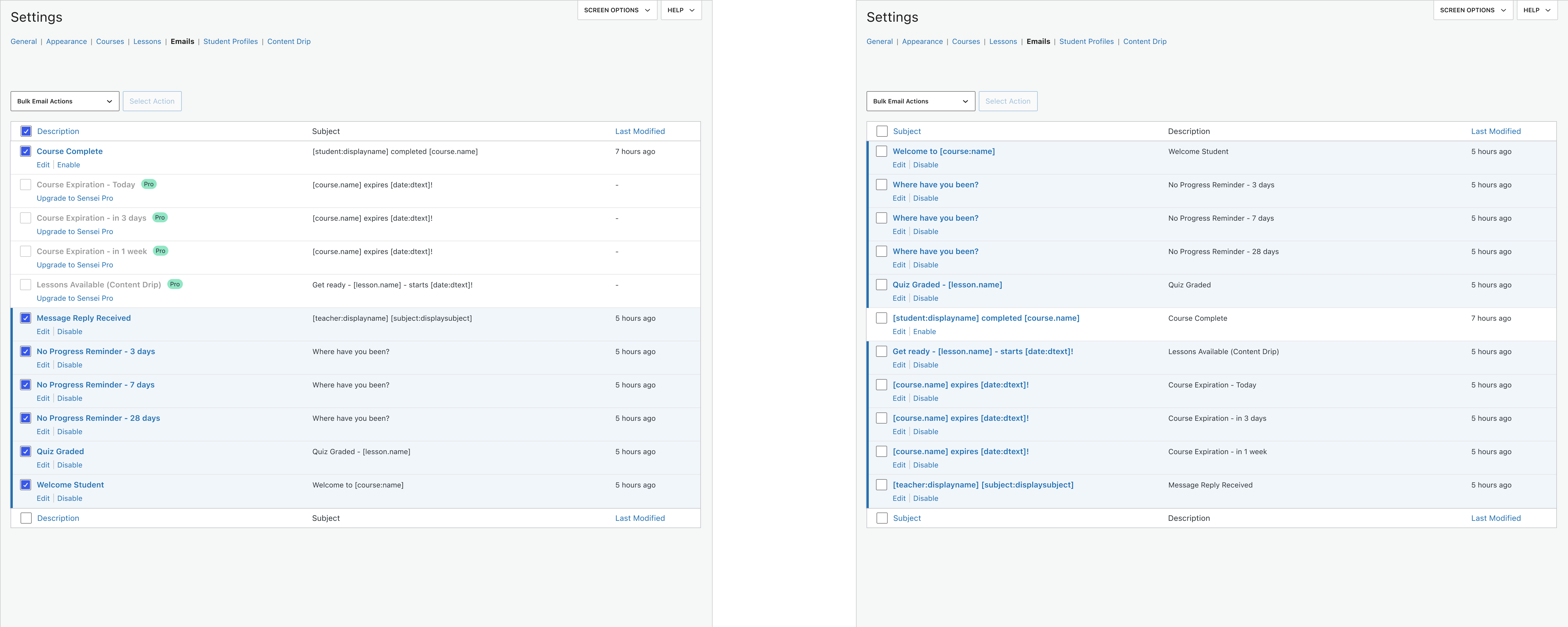 Disable the sensei pro emails when sensei-pro is not installed · Issue #6615 · Automattic/sensei ...
