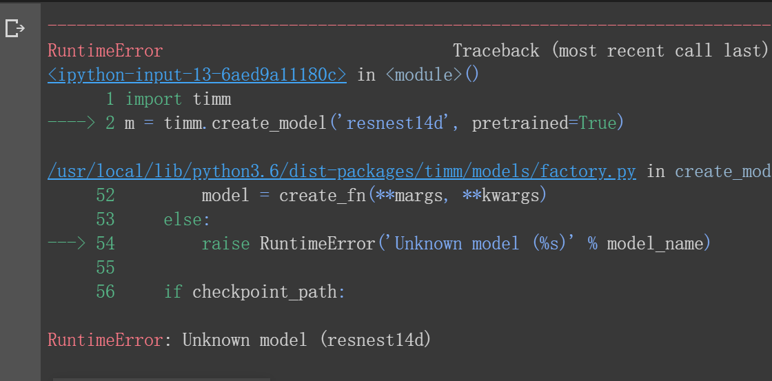 Unknown model (resnest14d) · Issue #161 · huggingface/pytorch-image-models · GitHub