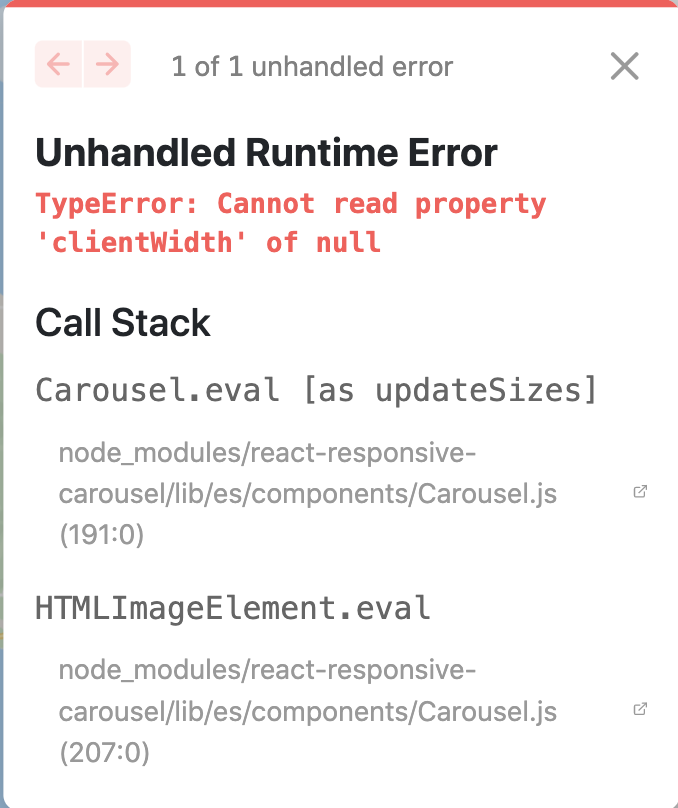 Updatesizes Function Fails When Mounting Again · Issue 464 · Leandrowd React Responsive