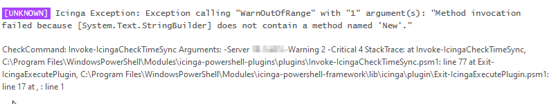 Compare Functions Doesnt Work With Powershell 4 And Framework Version 152 · Issue 300