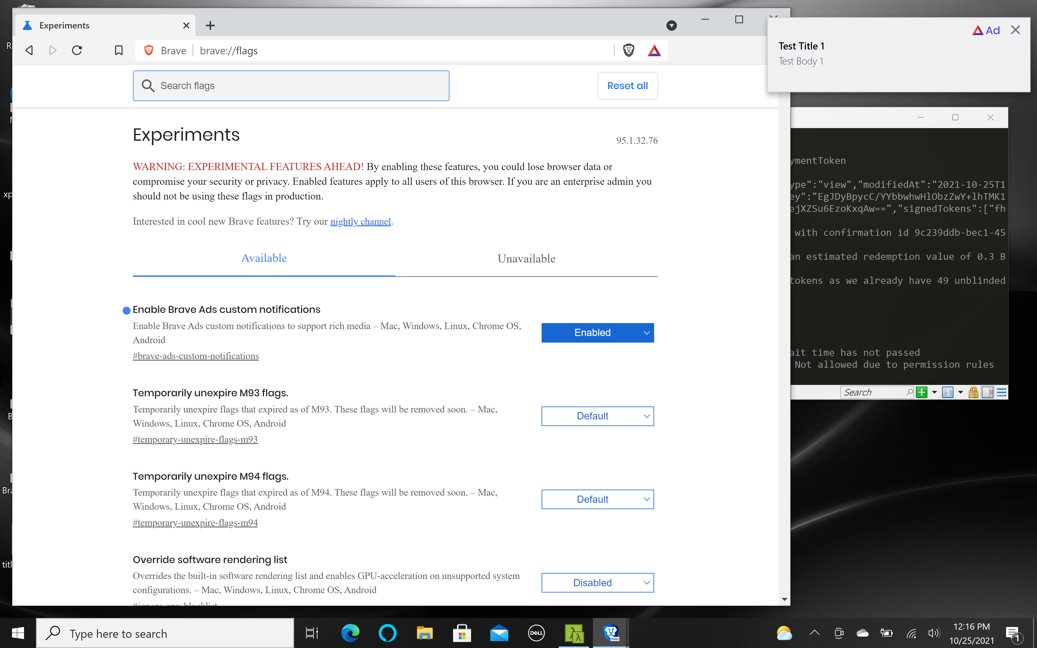 Crash In `braveadsadnotificationpopuphandlerclose` · Issue 18558 · Bravebrave Browser