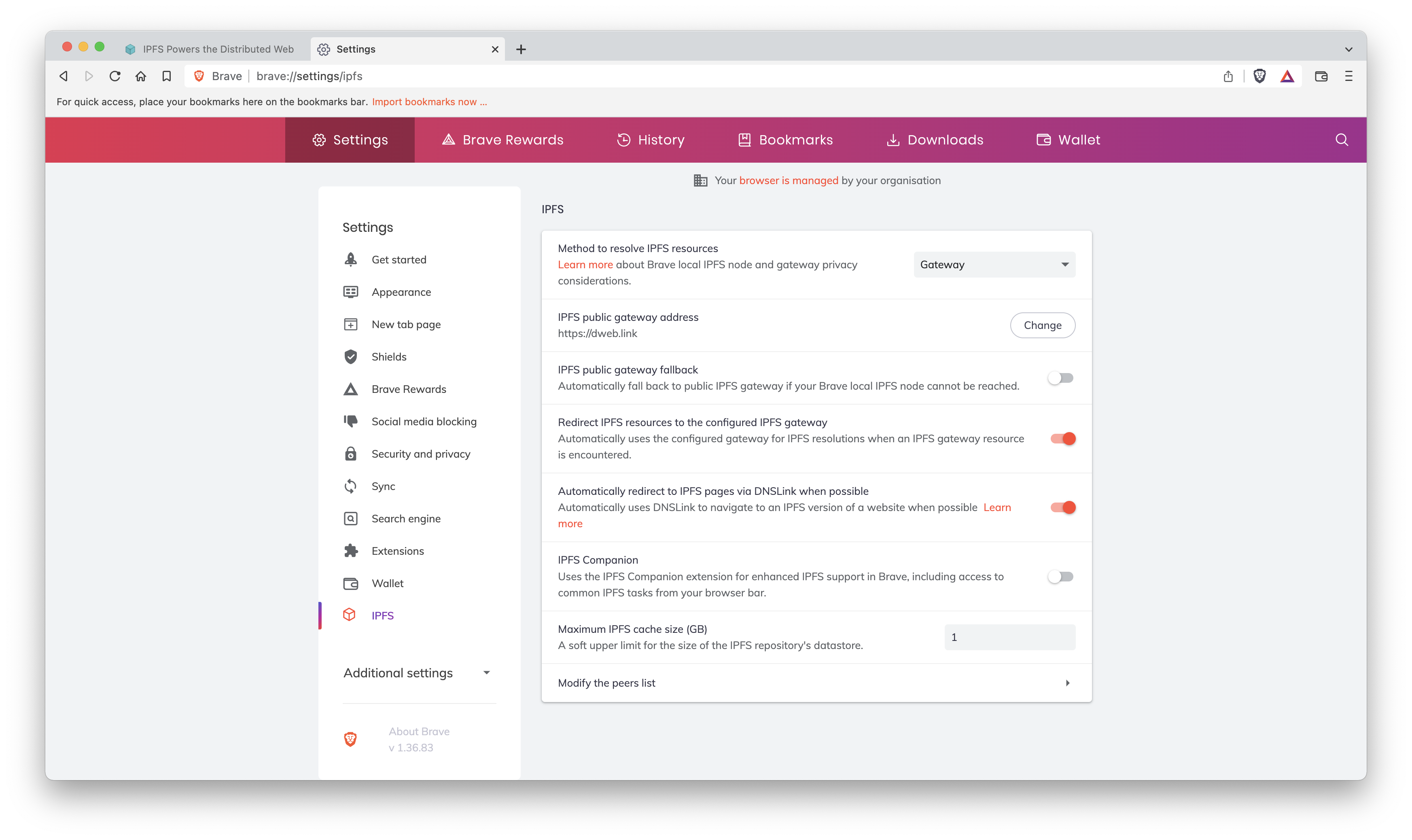 Ipfs Redirect To Localhost Doesnt Preserve Query Parameters · Issue 18367 · Bravebrave