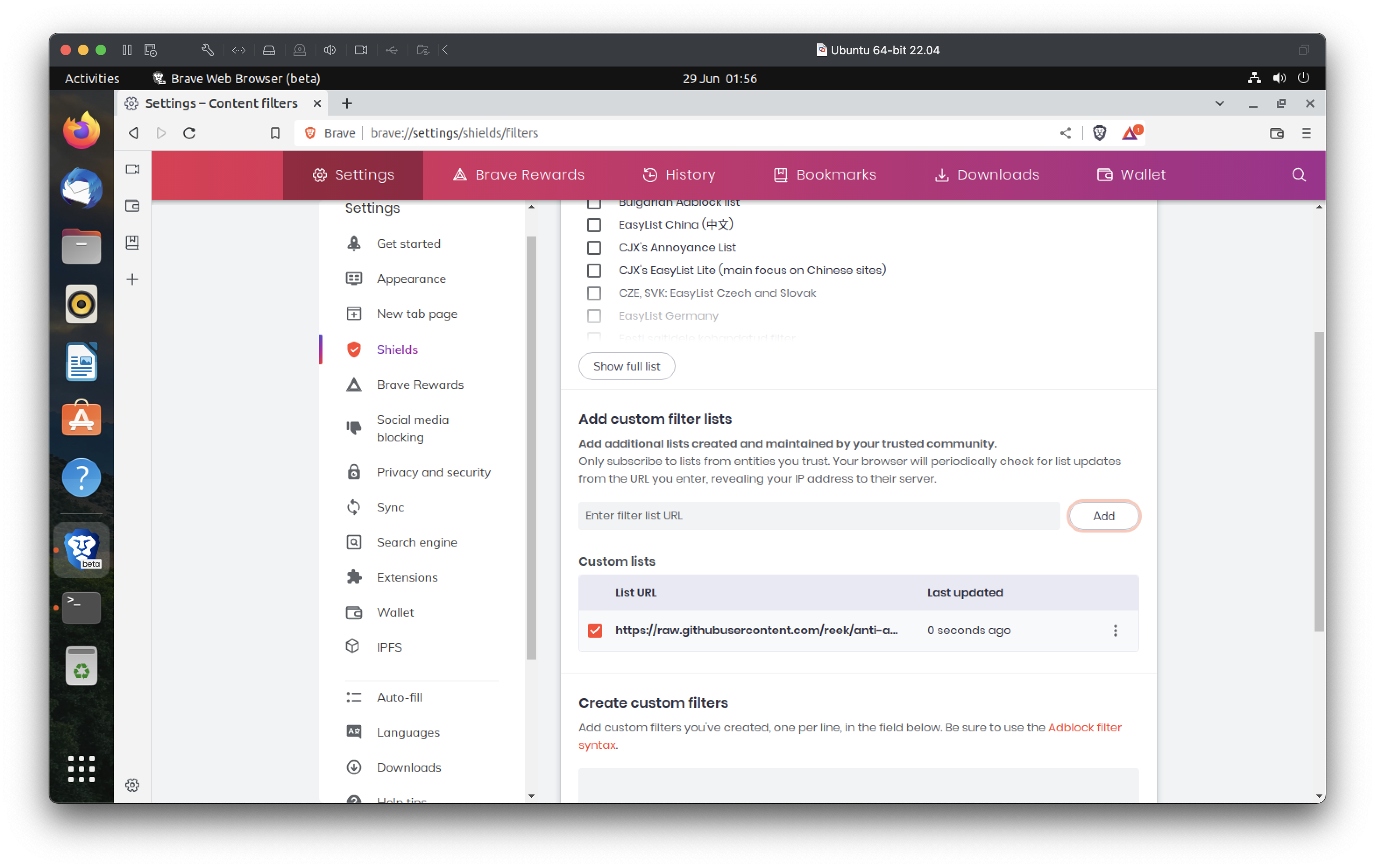 Metadata from filter list subscriptions should be available in brave ...