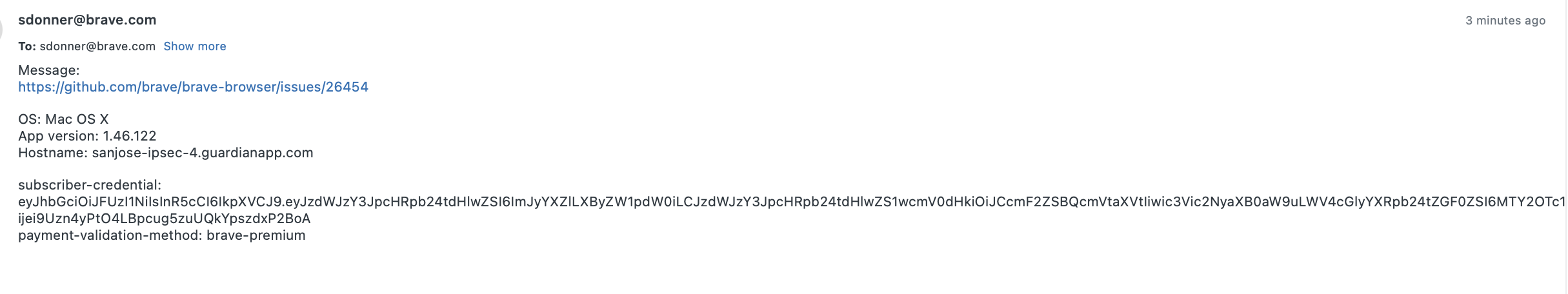 Submit button doesn't work (loading spinner doesn't show when submitting a ticket) for VPN ...