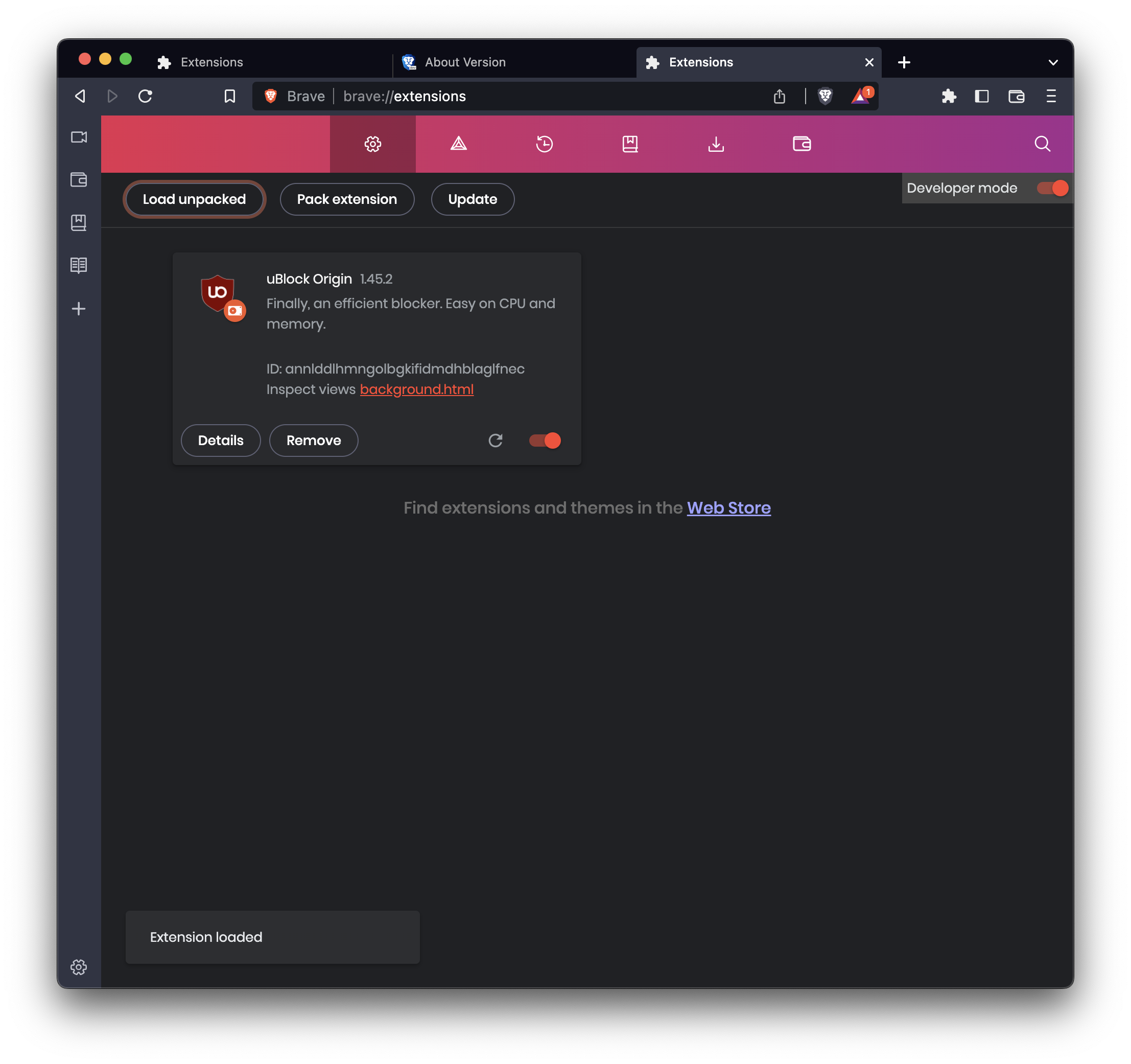 Disable Manifest V2 deprecation warning message · Issue #26207 · brave/brave-browser · GitHub