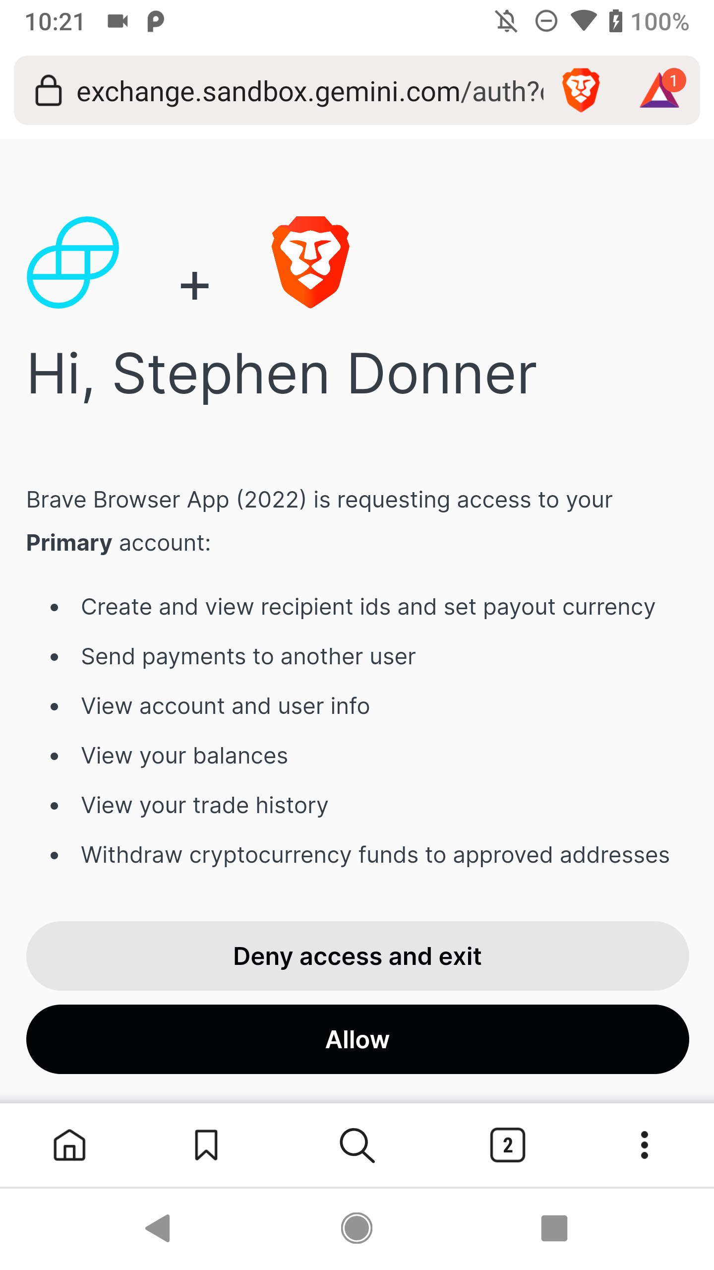 [Android] Add `Logged out` toast notification in Rewards panel when user goes into `Logged out ...