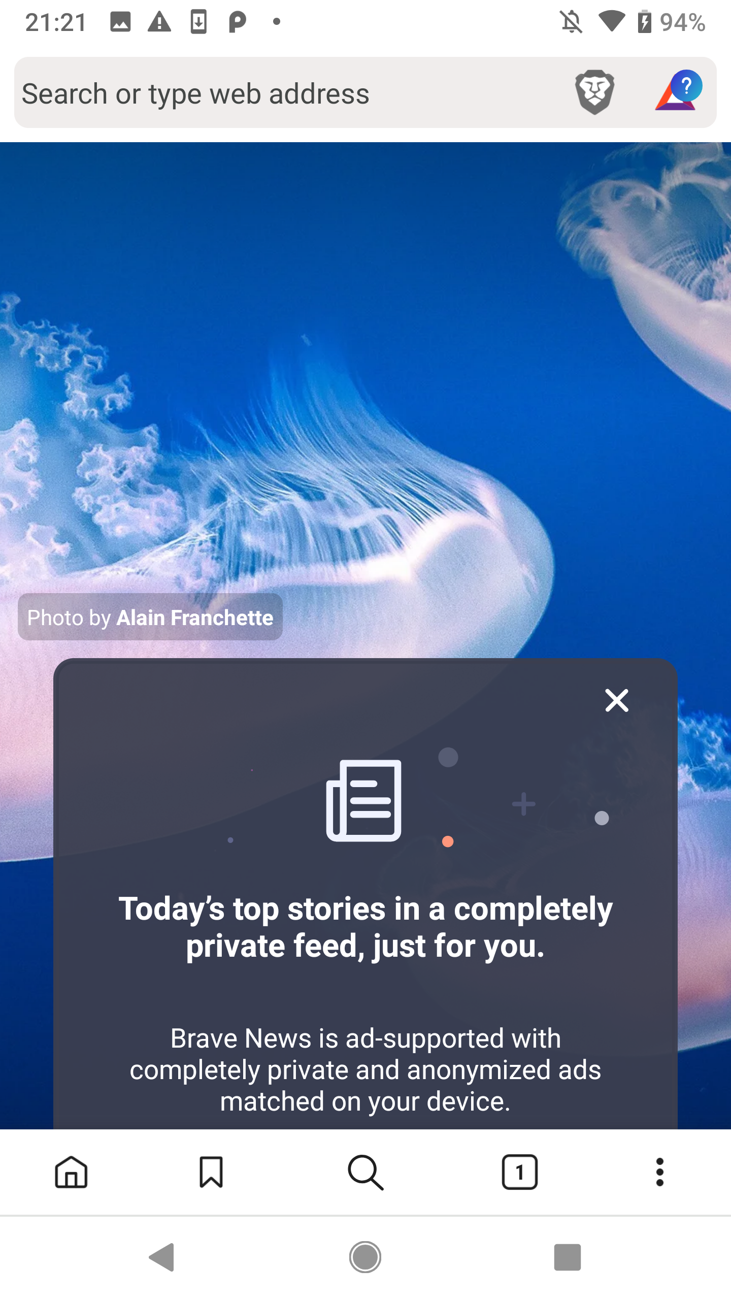 remove grey border from Brave News onboarding card/modal via NTP ...