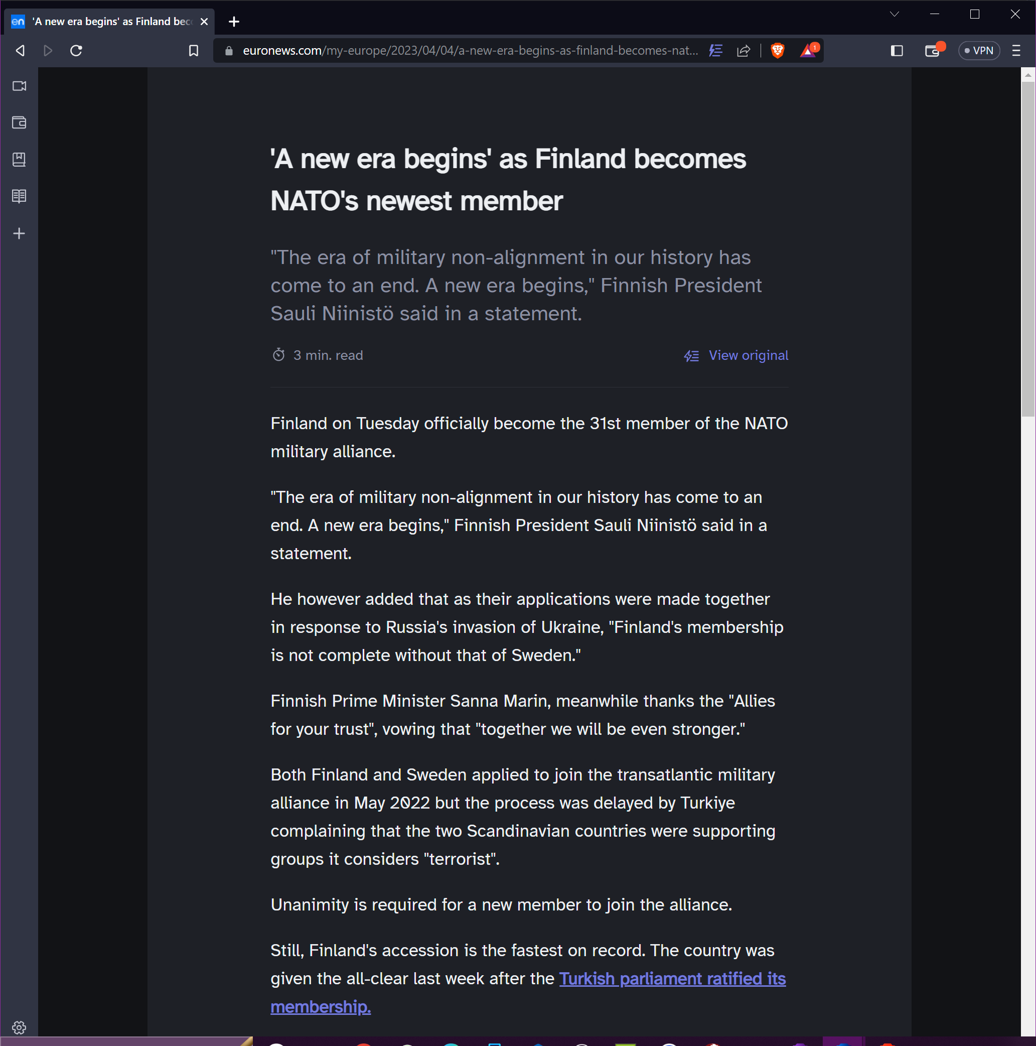 Add a time to read estimate for Speedreader articles · Issue #28827 · brave/brave-browser · GitHub