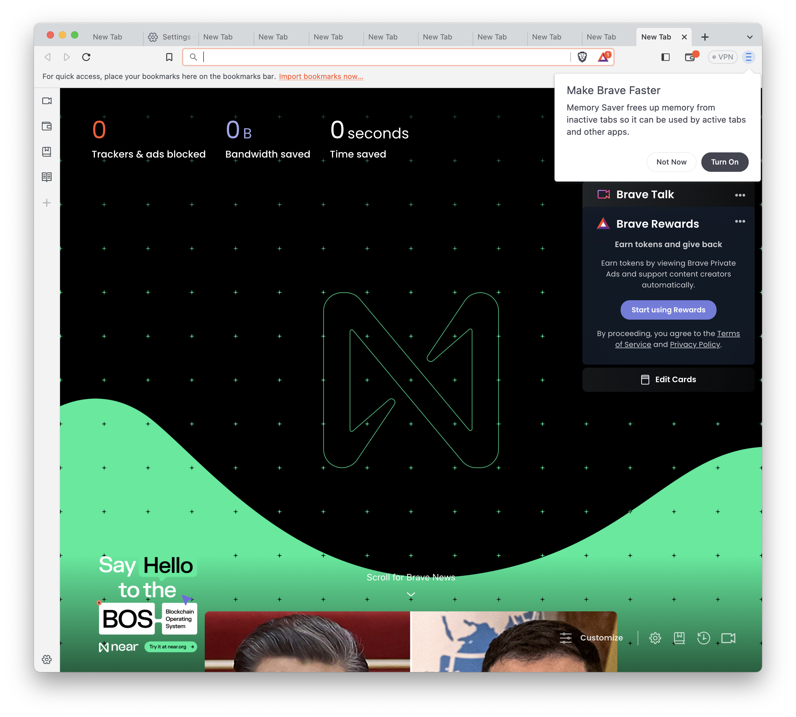 Memory Saver's `Not Now` button has a weird hover-effect styling in ...