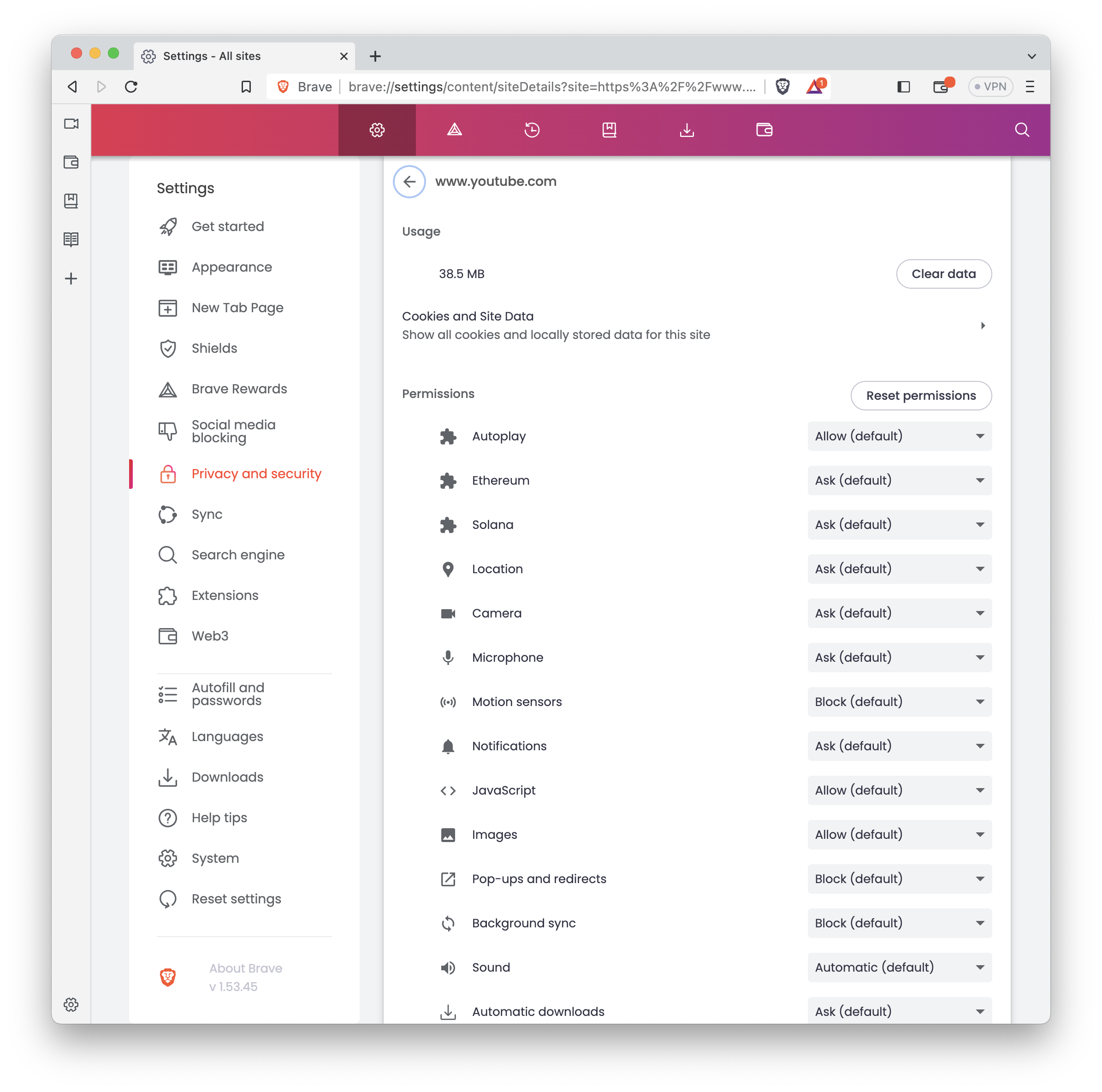 Extraneous `shields Settings` Label In Cookies Site Details Page · Issue 30208 · Bravebrave 