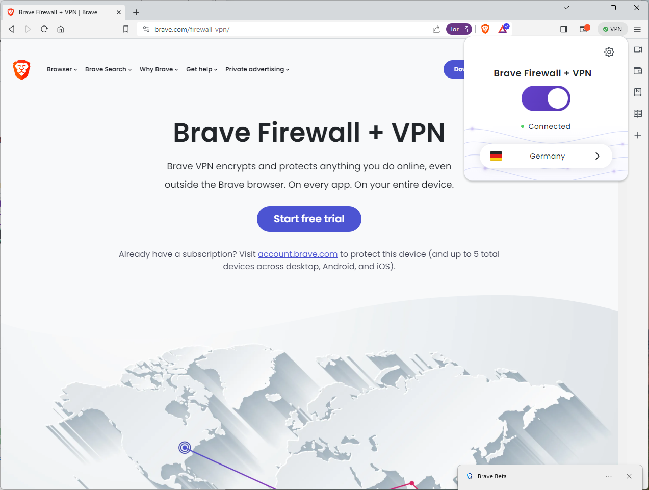 WireGuard does not change servers when connected · Issue #32176 · brave/brave-browser · GitHub