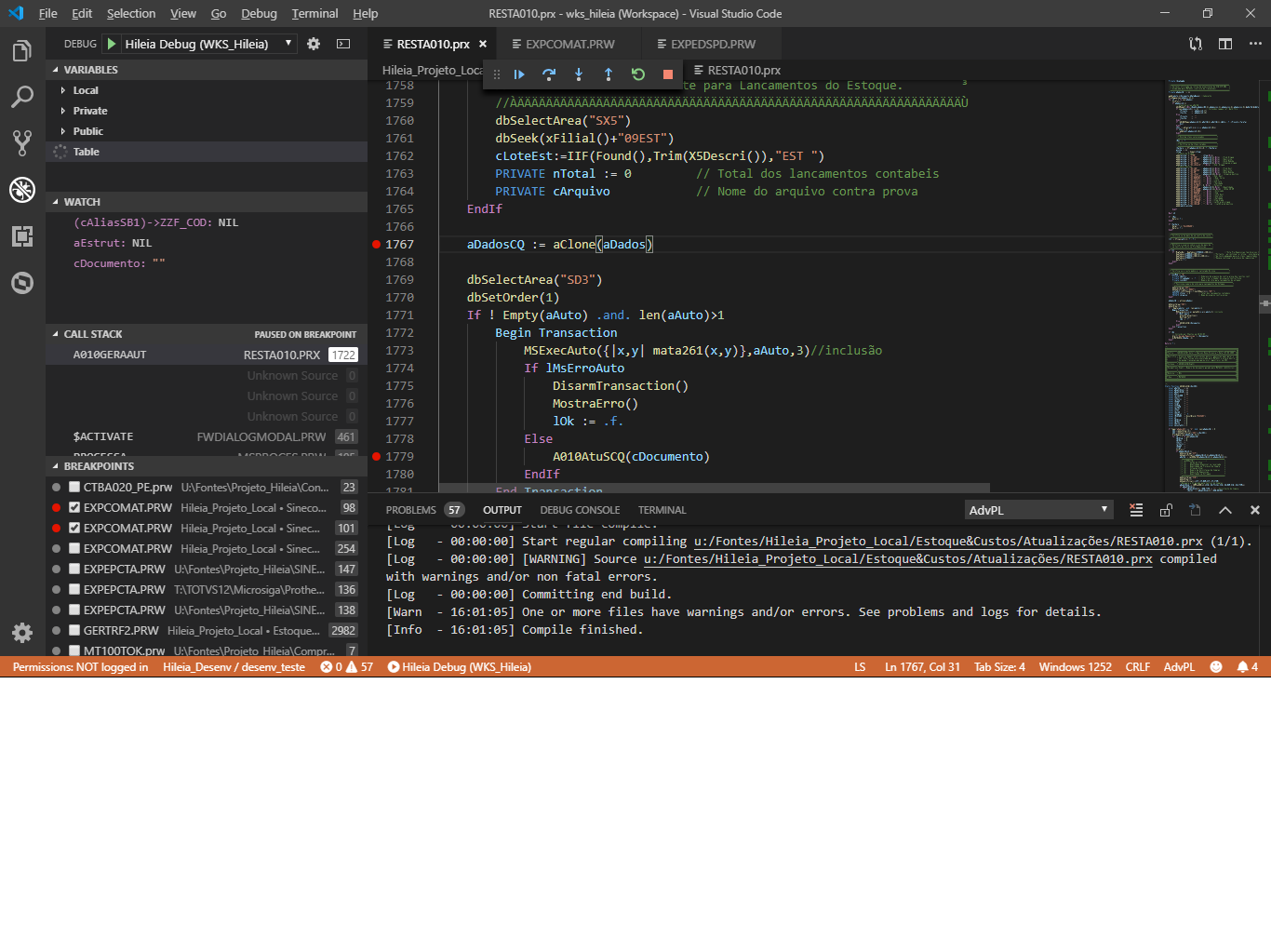 Demora na execução do debug após primeiro breakpoint · Issue #95 ...
