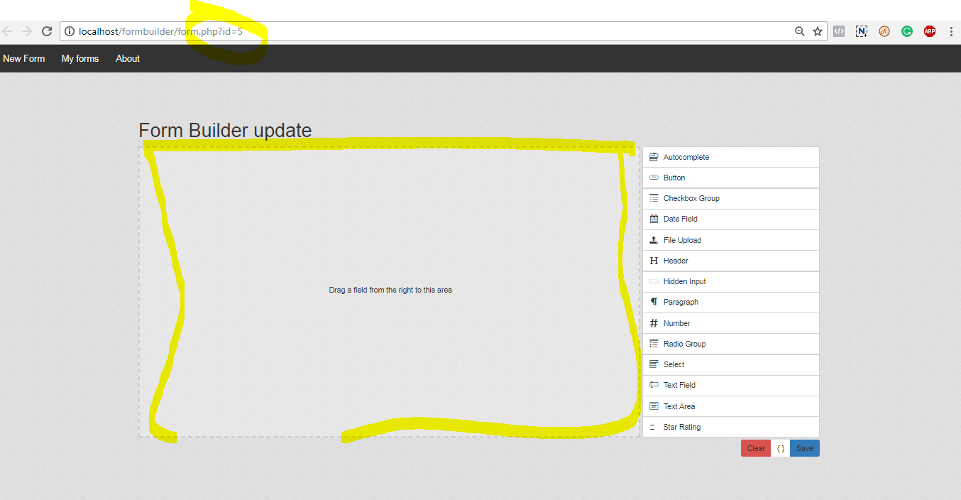 How to Save the rendered form in database using ajax?? · Issue #367 · kevinchappell/formBuilder ...