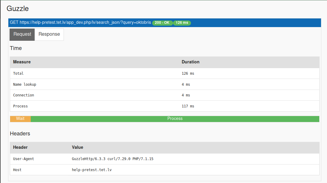 Improve the HttpClient panel in the Web Profiler · Issue #33311 · symfony/symfony · GitHub