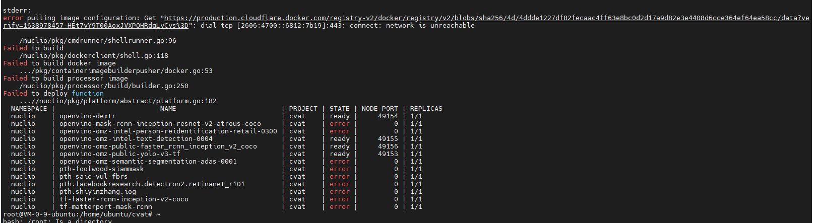 Semi-automatic and Automatic Annotation ：error · Issue #4000 · cvat-ai/cvat · GitHub