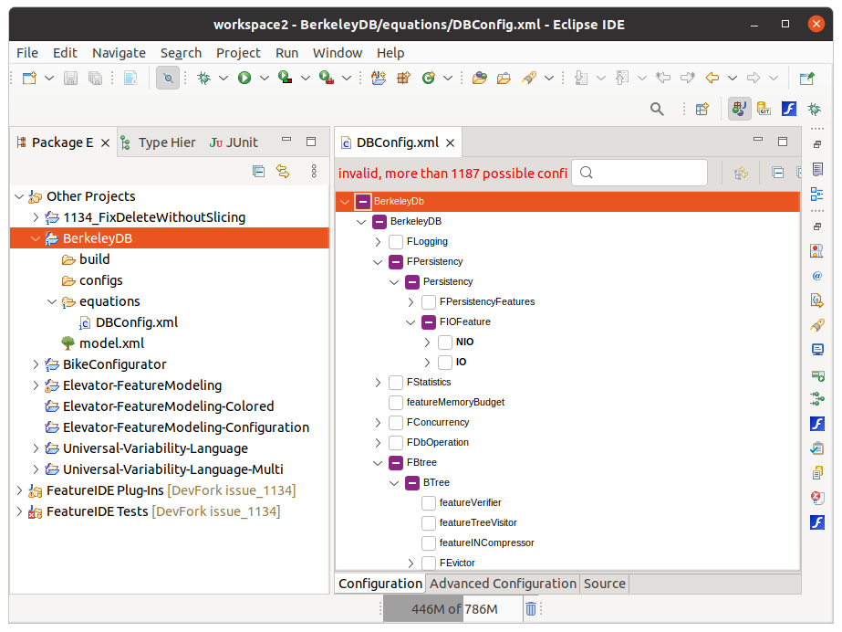 Cannot create or change Configurations Folder from FeatureIDE Project Properties · Issue #1296 ...