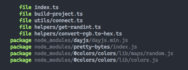 Use a command-line flag to output list of bundled files · Issue #3130 ...