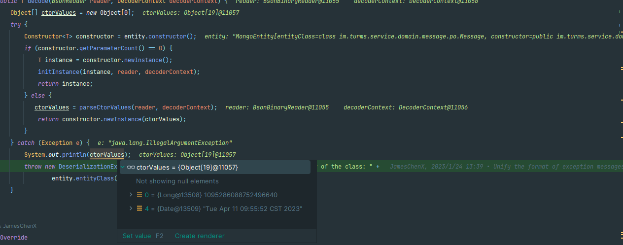 There Are Bugs In Parsing Messages In Mongodb Database · Issue 1196 · Turms Imturms · Github 5854