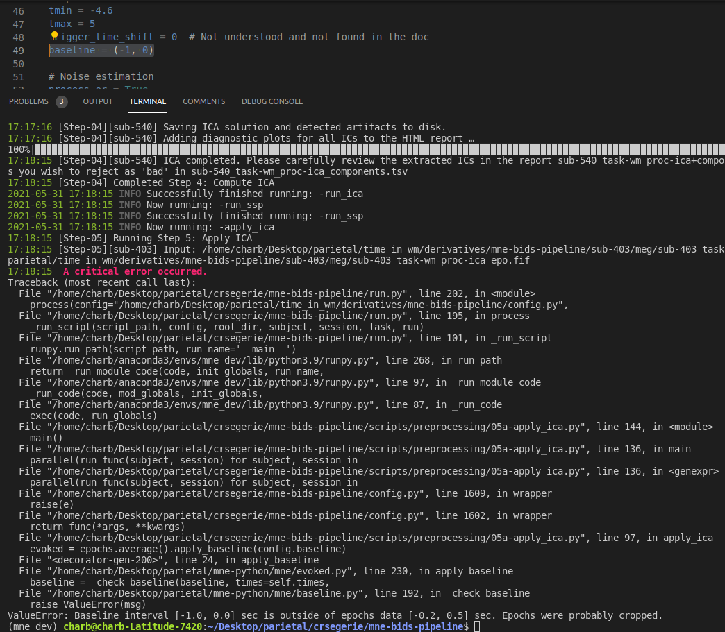 Missing Baseline Interval Check · Issue 356 · Mne Tools Mne Bids Pipeline · Github
