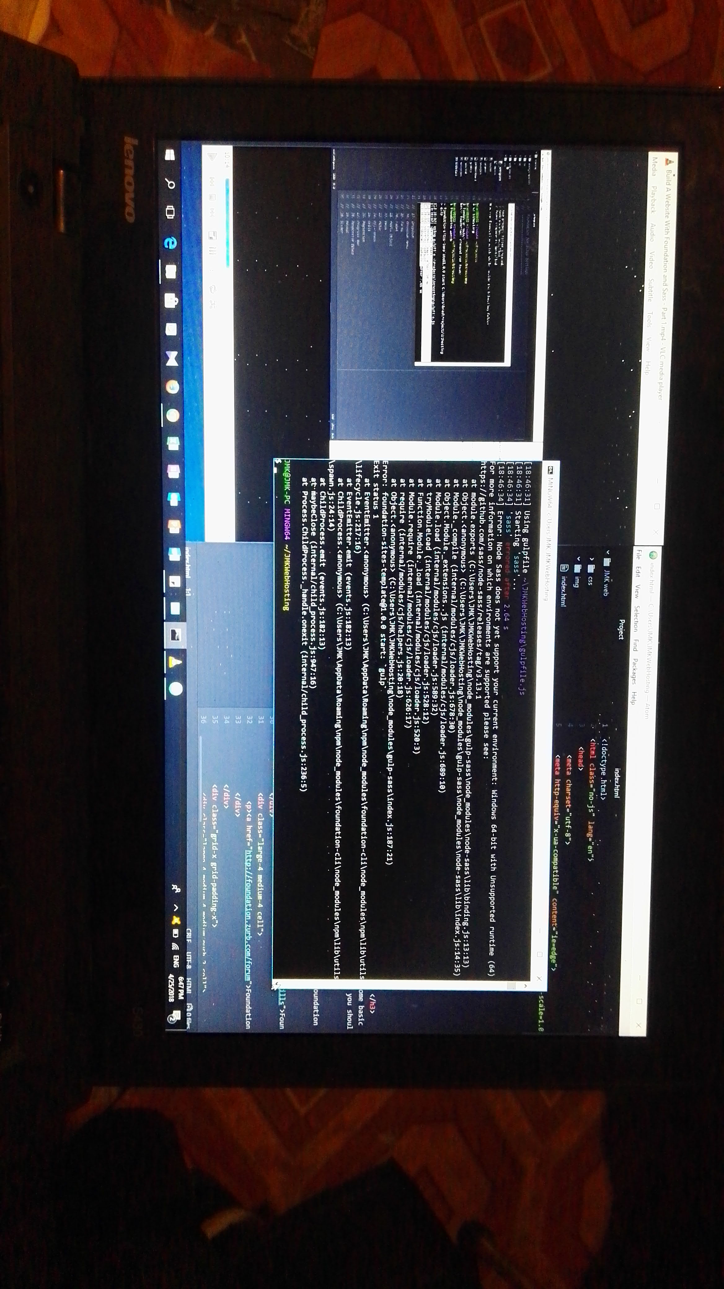 Node Sass Not Working · Issue 11204 · Foundation Foundation Sites · Github